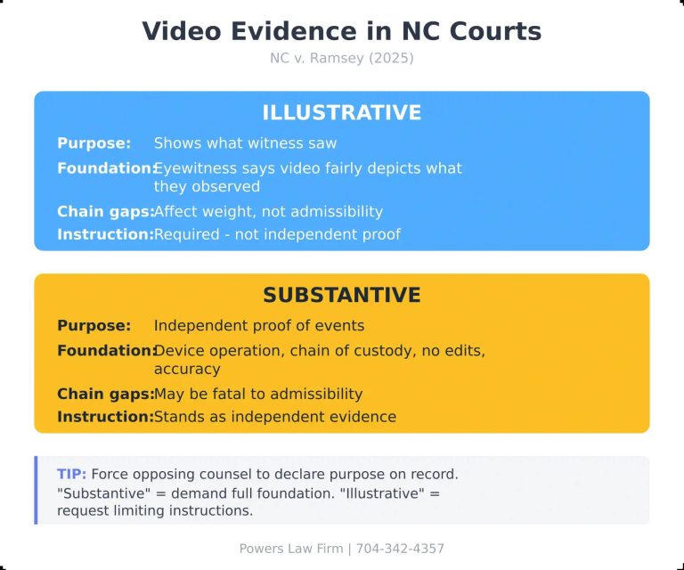 Video Evidence in North Carolina Criminal Trials — Carolina Criminal ...